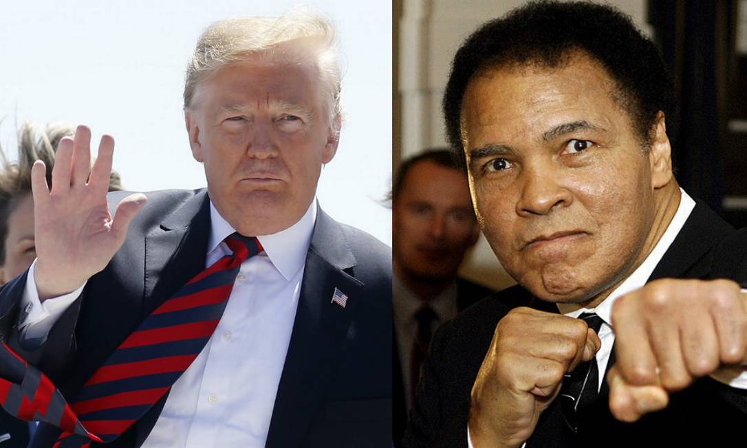 Trump diz que cogita perdoar Muhammad Ali, inocentado há 47 anos ...