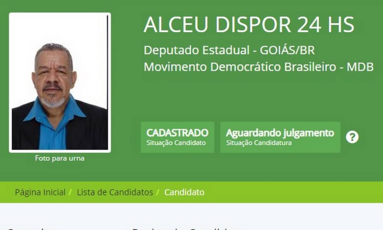 Agora É Nóis, Alceu Dispor, Bonitão: veja nomes curiosos de candidatos ...