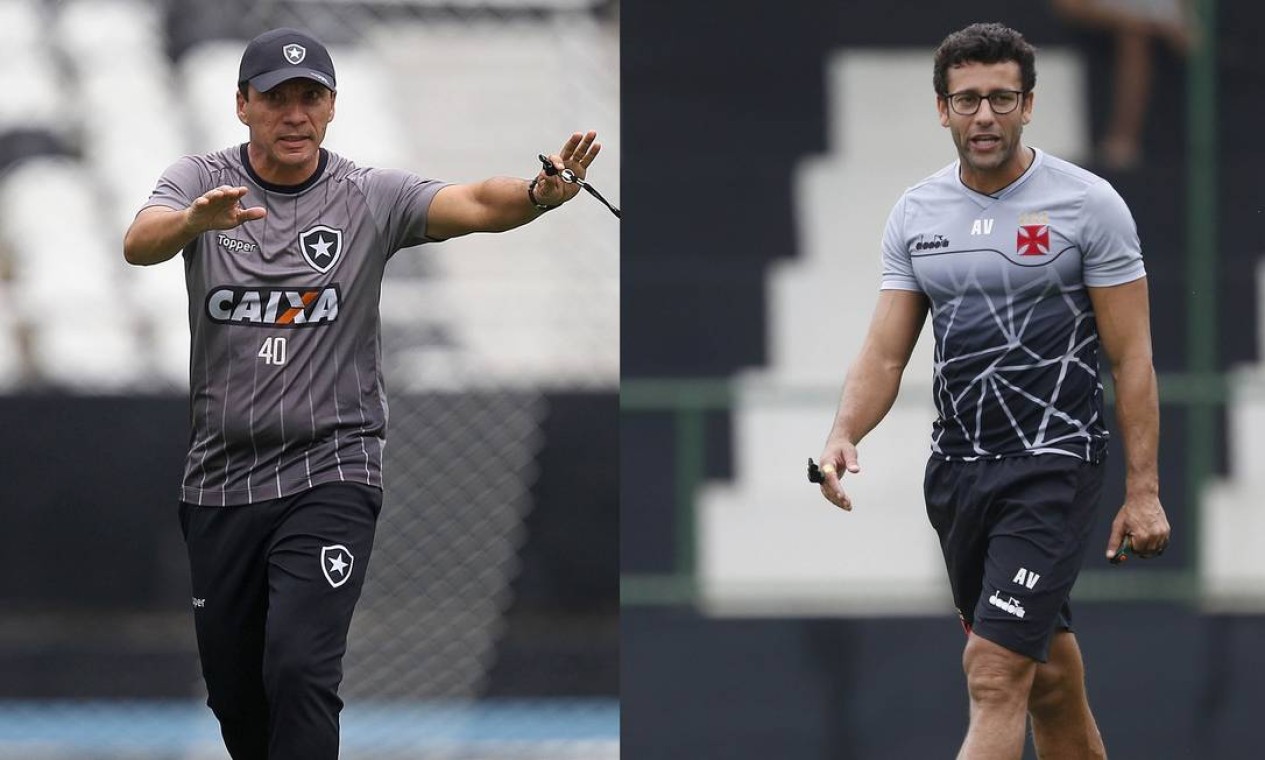 Botafogo x Vasco é um tira-teima para Zé Ricardo e Valentim - Jornal O ...