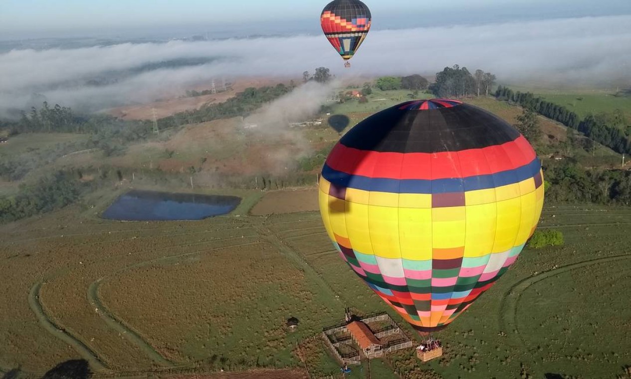 Espetáculo no céu: saiba como voar de balão no interior de São Paulo ...