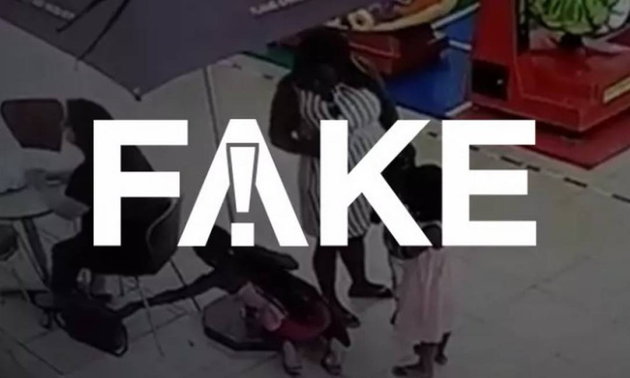 É #FAKE que vídeo de mãe que usa filha para furtar bolsa em shopping ...