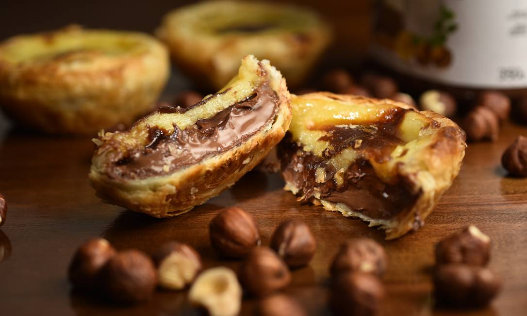 Aprenda a fazer o pastel de nata de Nutella da Gruta de Santo Antônio ...