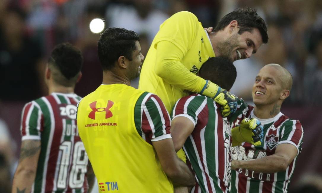 Júlio César só pegou um pênalti em 2018. E foi o mais importante para o ...