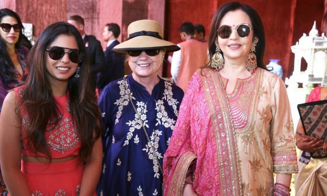 Pré-casamento da filha do homem mais rico da Índia reúne de Beyoncé a ...