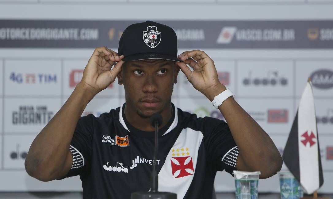 Ribamar na chegada ao Vasco: 'Maxi é referência' - Jornal O Globo