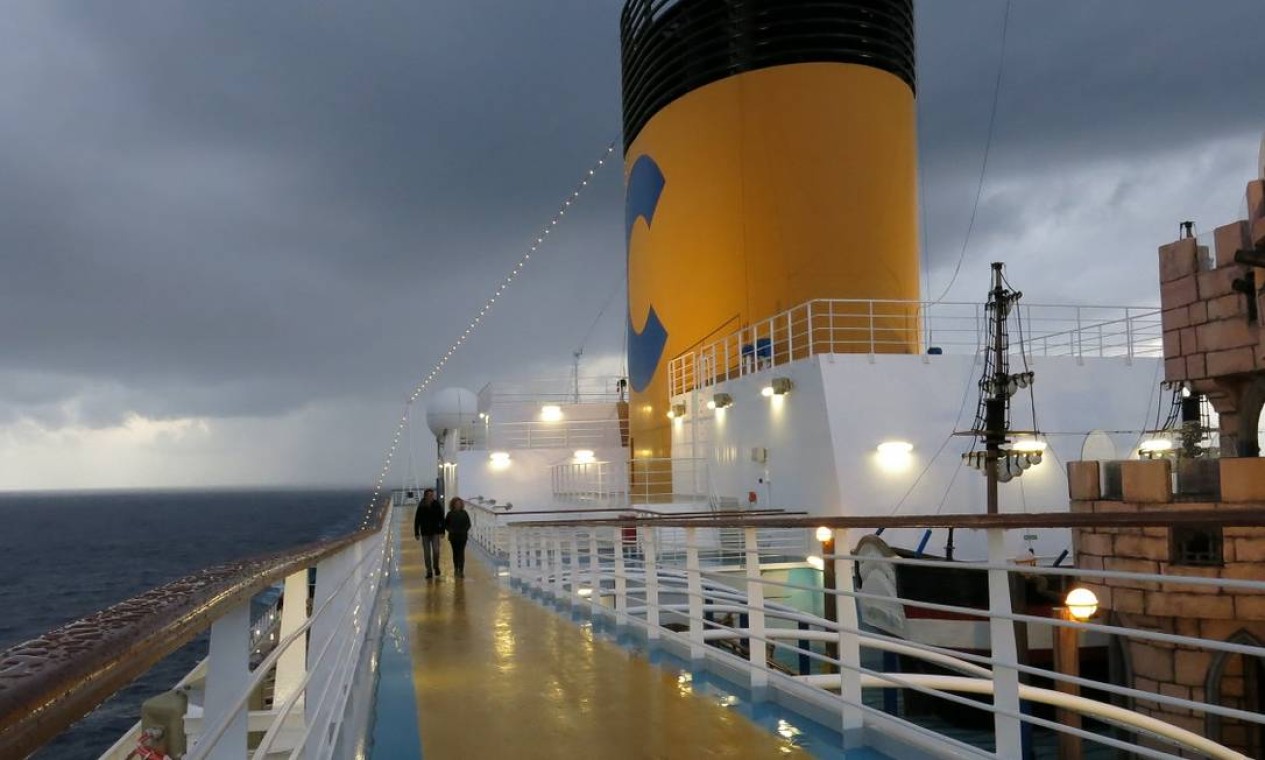 A vida a bordo de um grande navio de cruzeiros, em fotos - Jornal O Globo