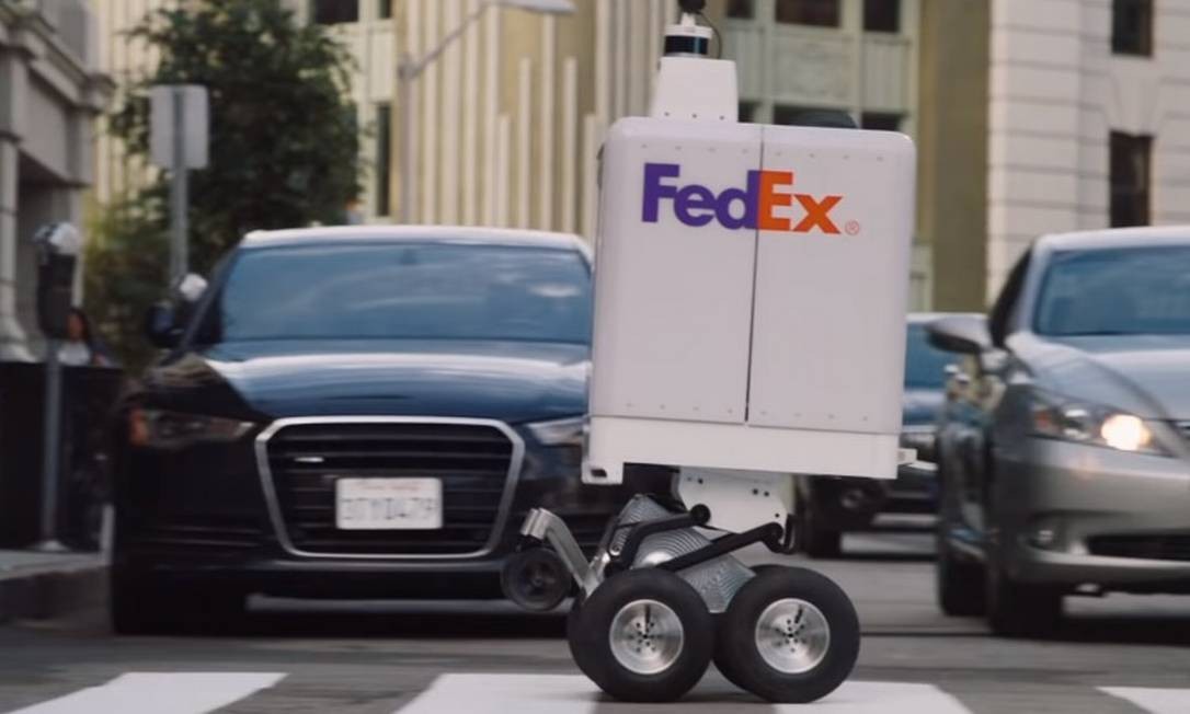 FedEx apresenta robô autônomo para entregas rápidas nos EUA - Jornal O ...