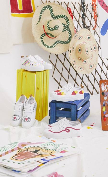 Alerta tendência: a turma que renova o guarda-roupa pintando peças com ...