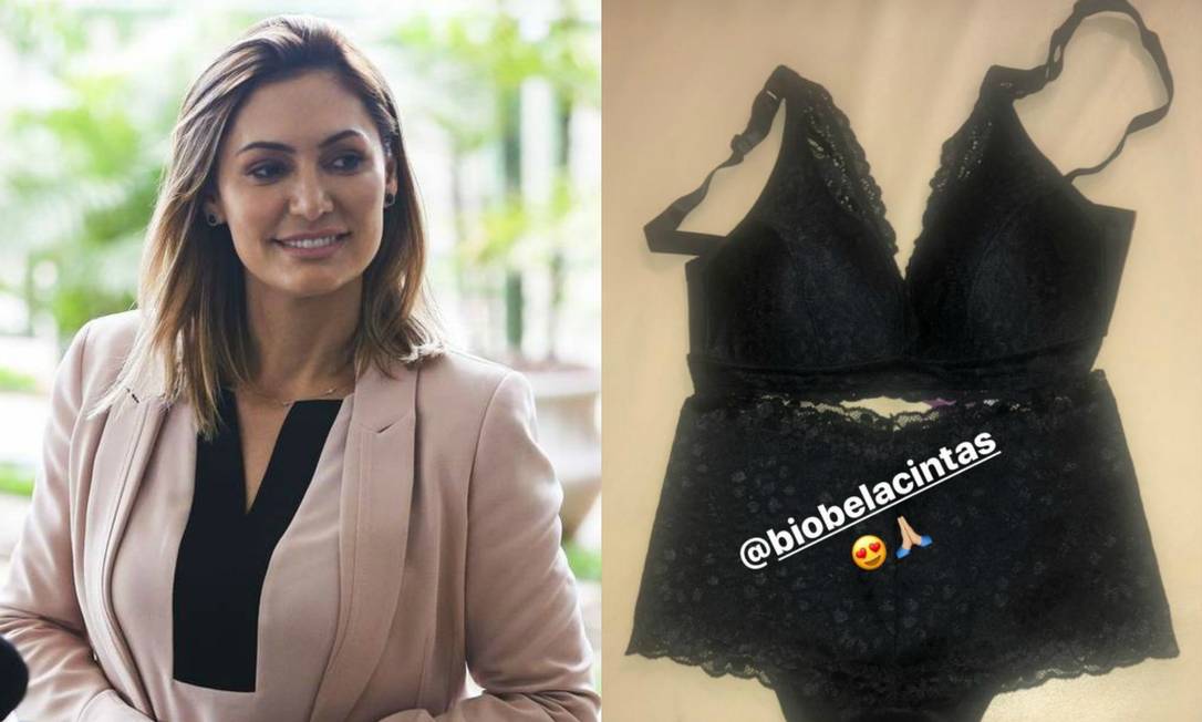 Michelle Bolsonaro posta no Instagram lingeries que recebeu de presente ...