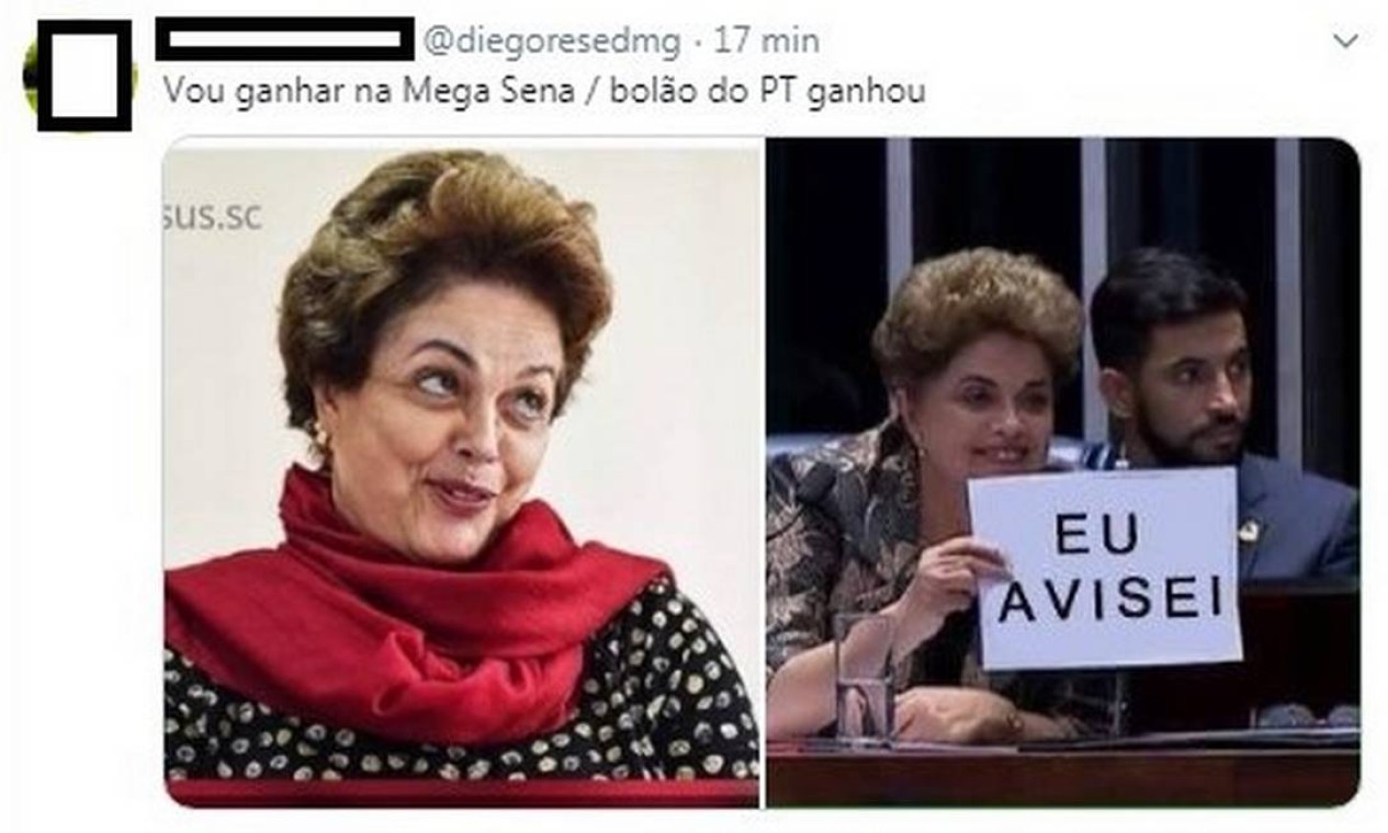Internautas criam memes e fazem piada na web após resultado da Mega ...