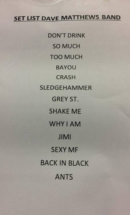 Rock in Rio: Veja o setlist da Dave Matthews Band, terceira atração do ...