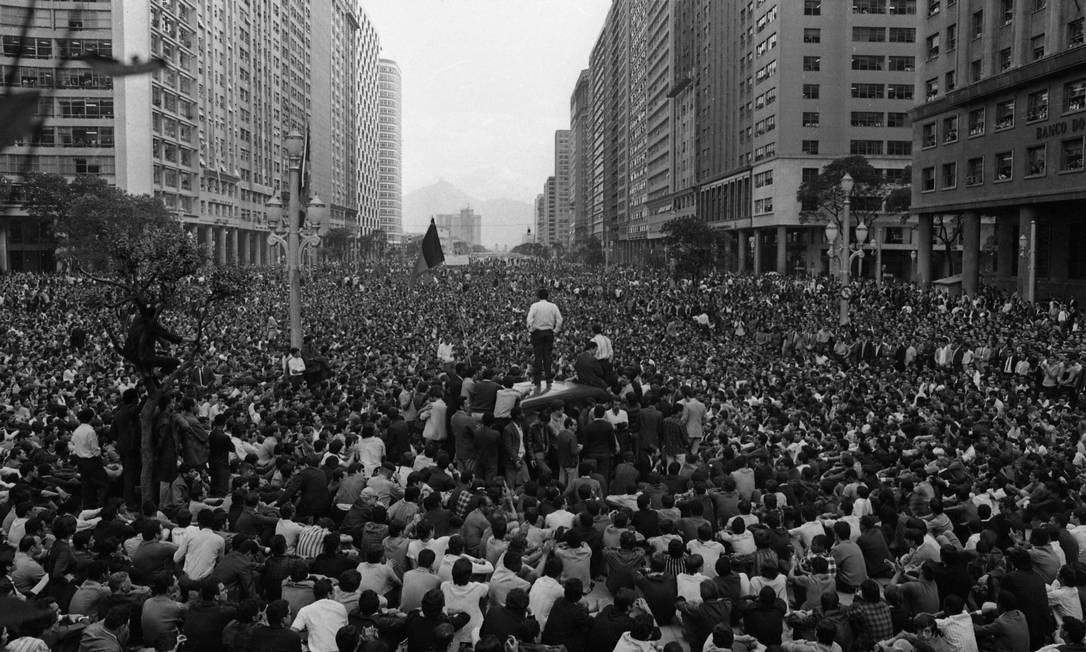 Relembre protestos de 1968, ano em que foi editado o AI-5 - Jornal O Globo