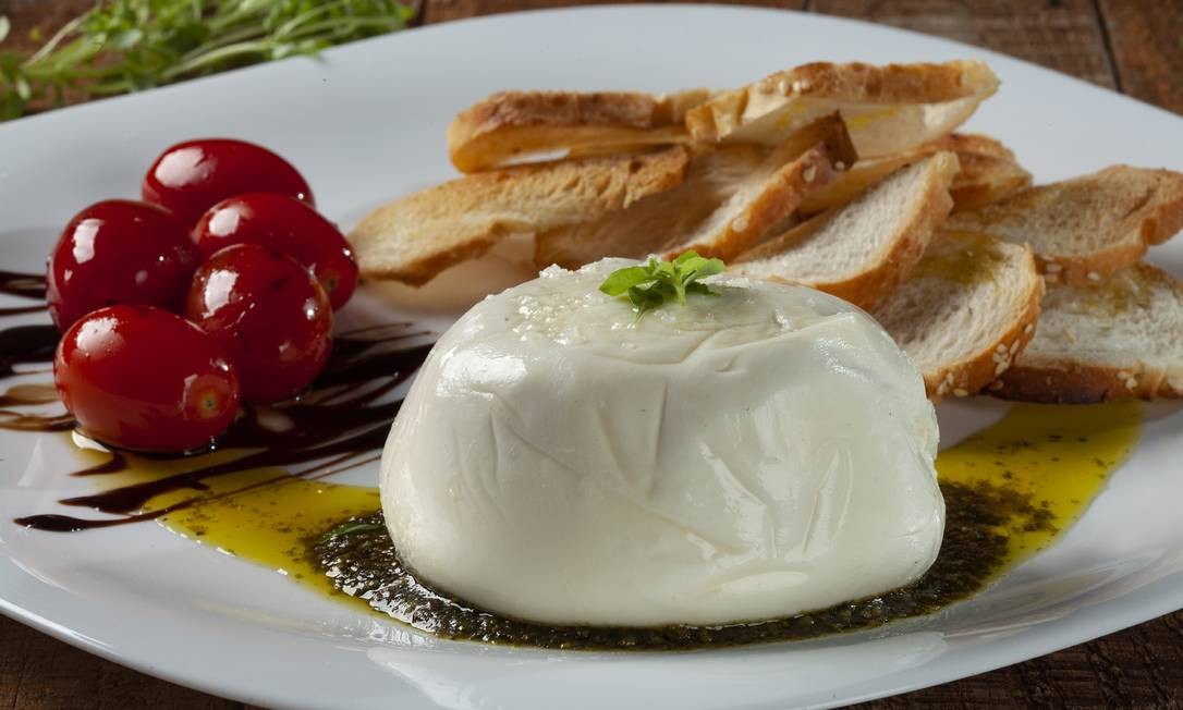 Burrata: uma opção gostosa para dar um refresco na rotina - Jornal O Globo