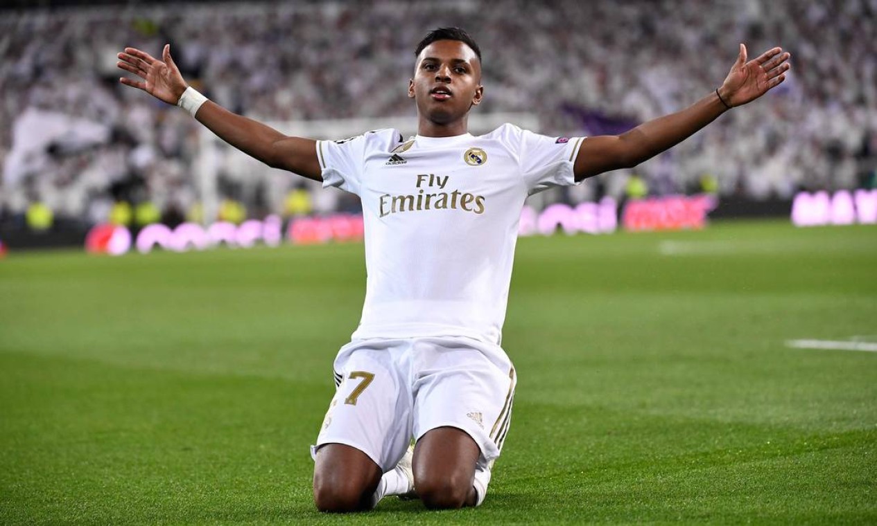 Champions: Rodrygo dá show e faz três na goleada do Real Madrid sobre o ...