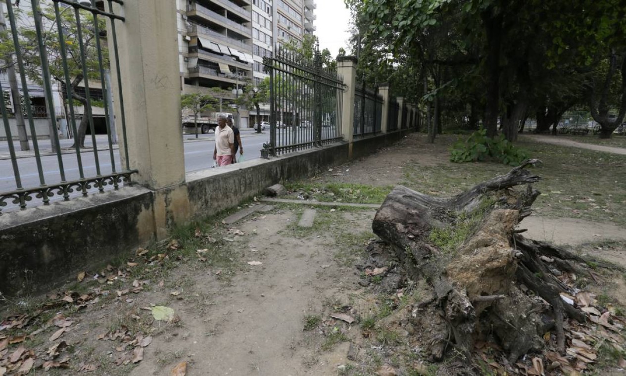 Falta de conservação atinge área de antigo zoológico, em Vila Isabel ...