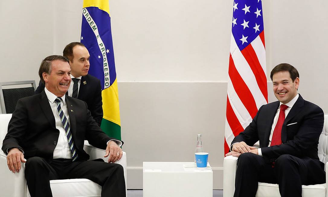 Bolsonaro e senador Marco Rubio discutem Huawei e Venezuela em Miami ...