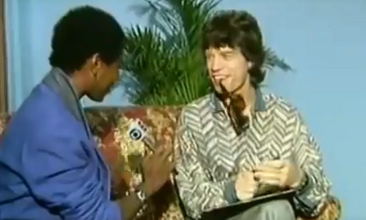Entrevista de Glória Maria com Mick Jagger viraliza 36 anos depois ...