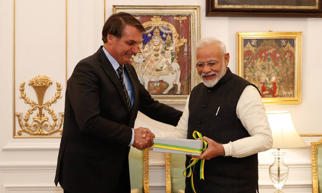 Em carta, Bolsonaro pede a primeiro-ministro da Índia que antecipe ...