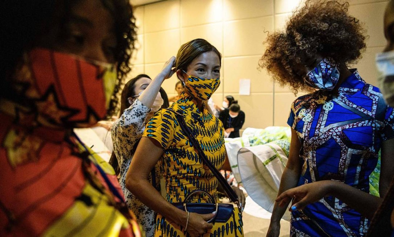 Modelo congolesa investe em diversidade e quebra paradigmas da moda em ...