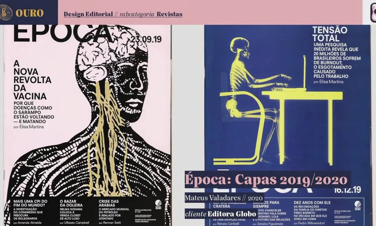 Época é premiada no Brazil Design Award 2020 - Época