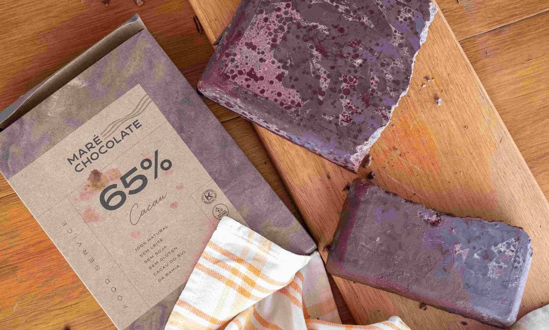 Conheça o chocolate Maré, adoçado com maçã e que tem uma produção ...