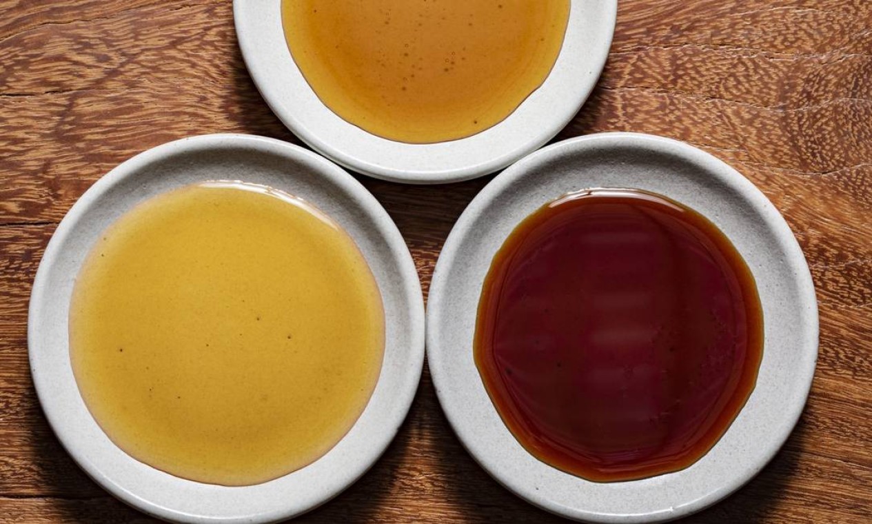 Mais de 20 tons de mel: de cores, texturas e sabores diferentes, ele ...