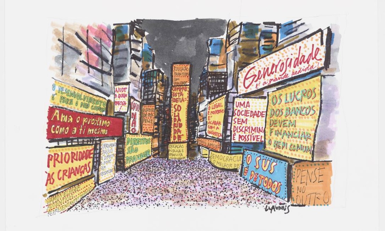 Veja obras de Claudius - Jornal O Globo