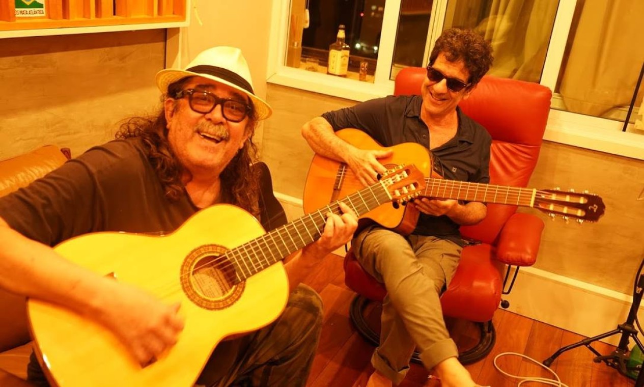 George Israel grava música em homenagem ao amigo Moraes Moreira com os ...