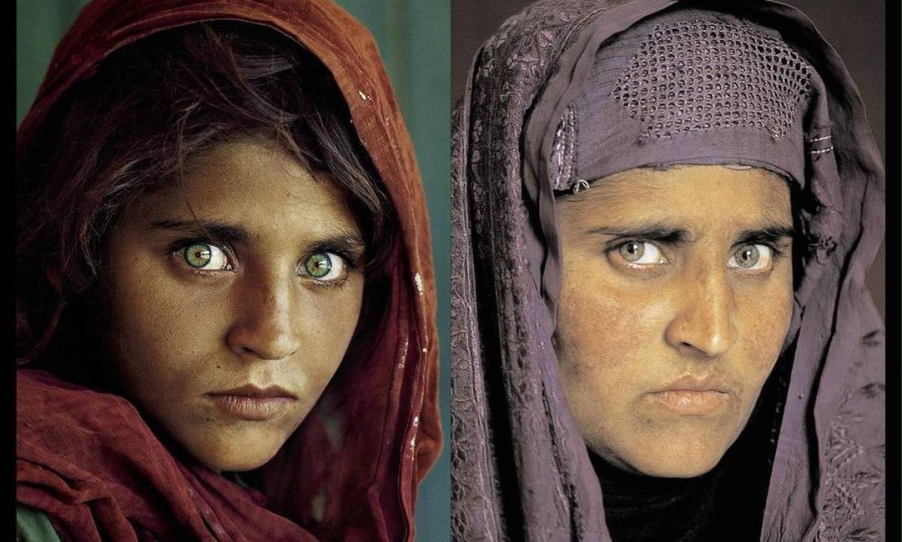 Afegã que foi ícone de refugiados há 30 anos chega à Itália, fugindo do ...
