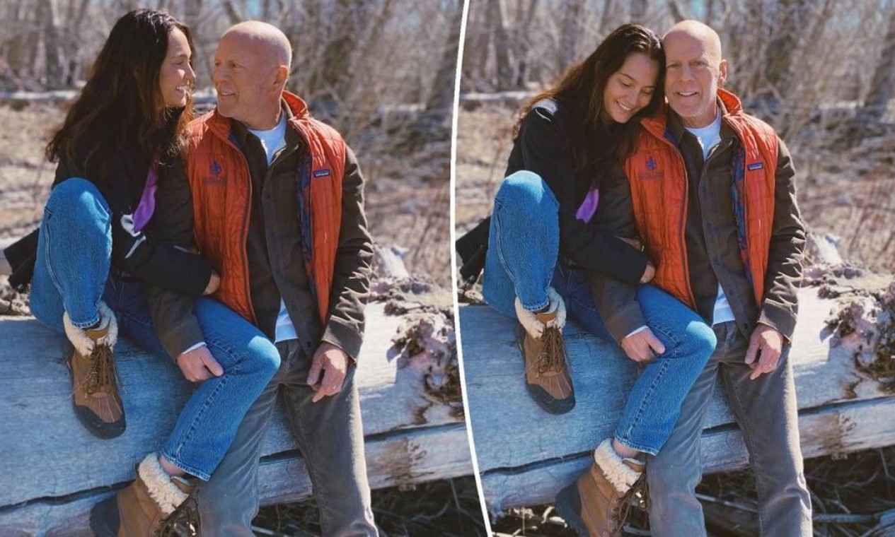 Bruce Willis aparece em primeiras fotos após diagnóstico de afasia ...