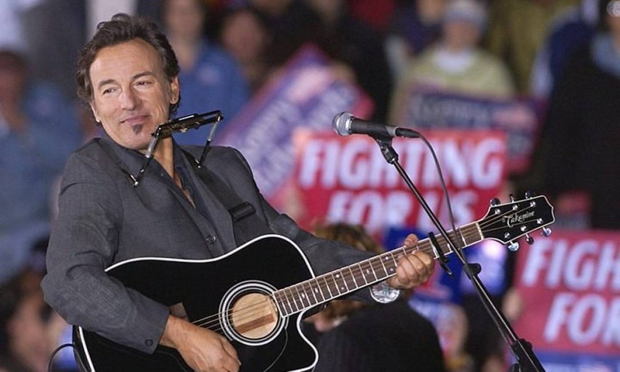 Bruce Springsteen sairia na frente em disputa pelo governo de Nova ...