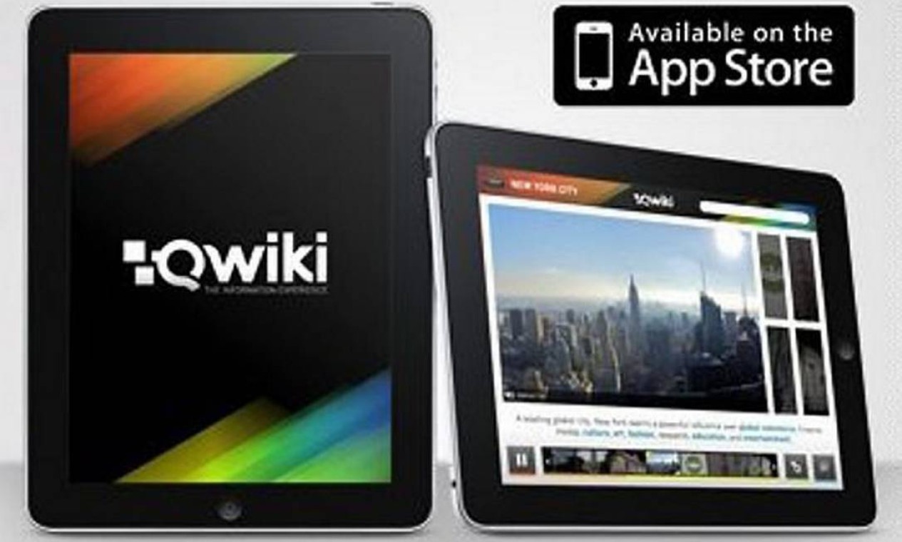 Qwiki lança aplicativo para iPad - Jornal O Globo