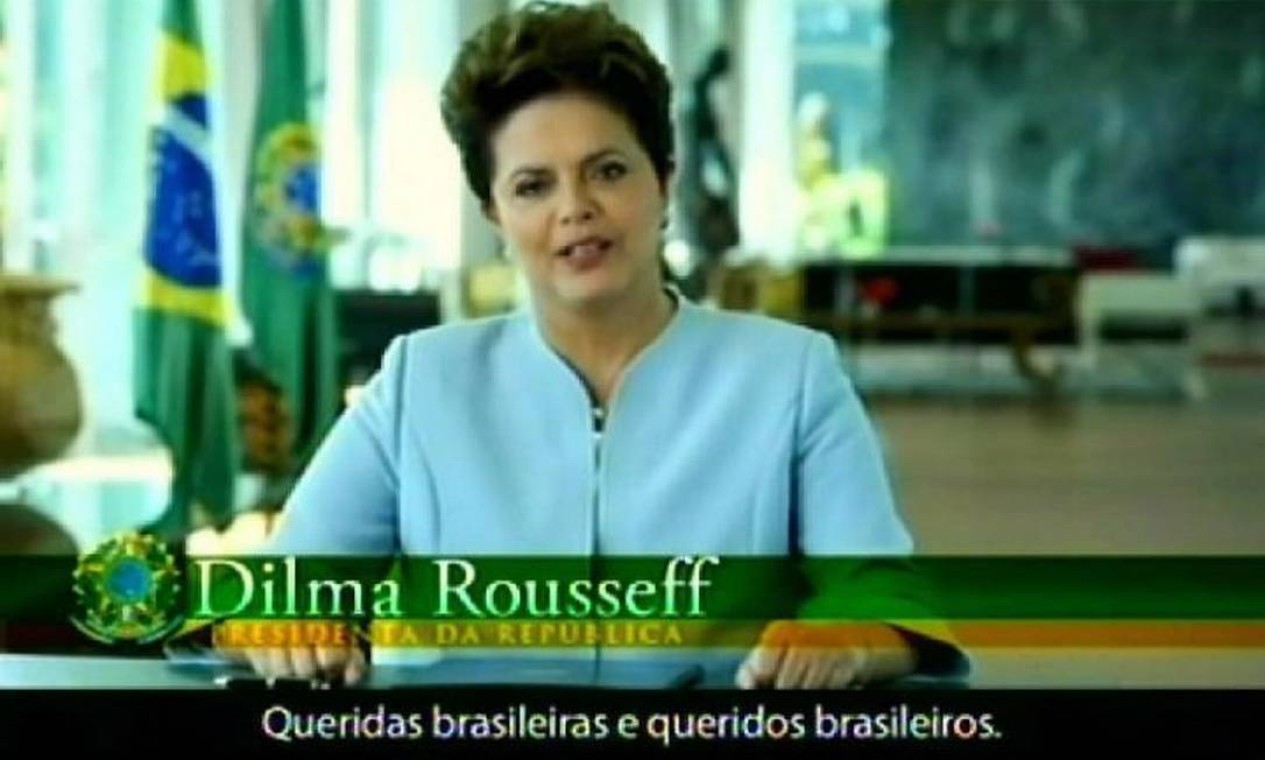 Dilma fala dos desafios da educação no seu primeiro discurso em rede ...