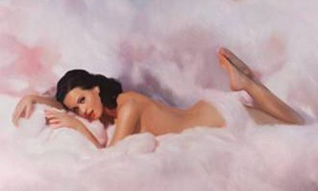 Katy Perry Aparece Nua Em Pintura Que Ilustra A Capa De Seu Novo Cd