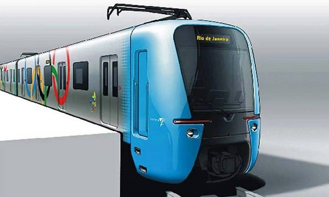 Novos trens da SuperVia terão televisão, câmeras de segurança e ...