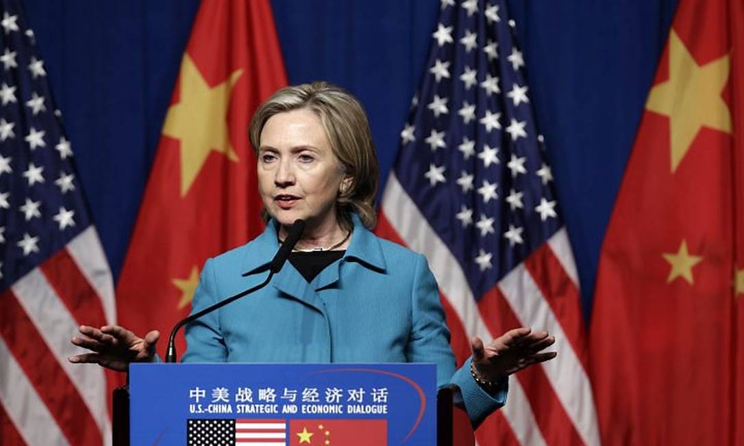 Em Pequim, Hillary Clinton diz ter conversas produtivas com a China ...