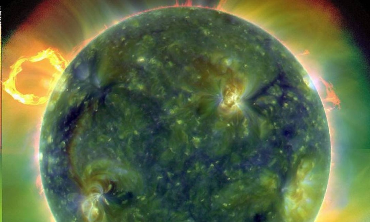 Nasa divulga imagem inédita do Sol - Jornal O Globo