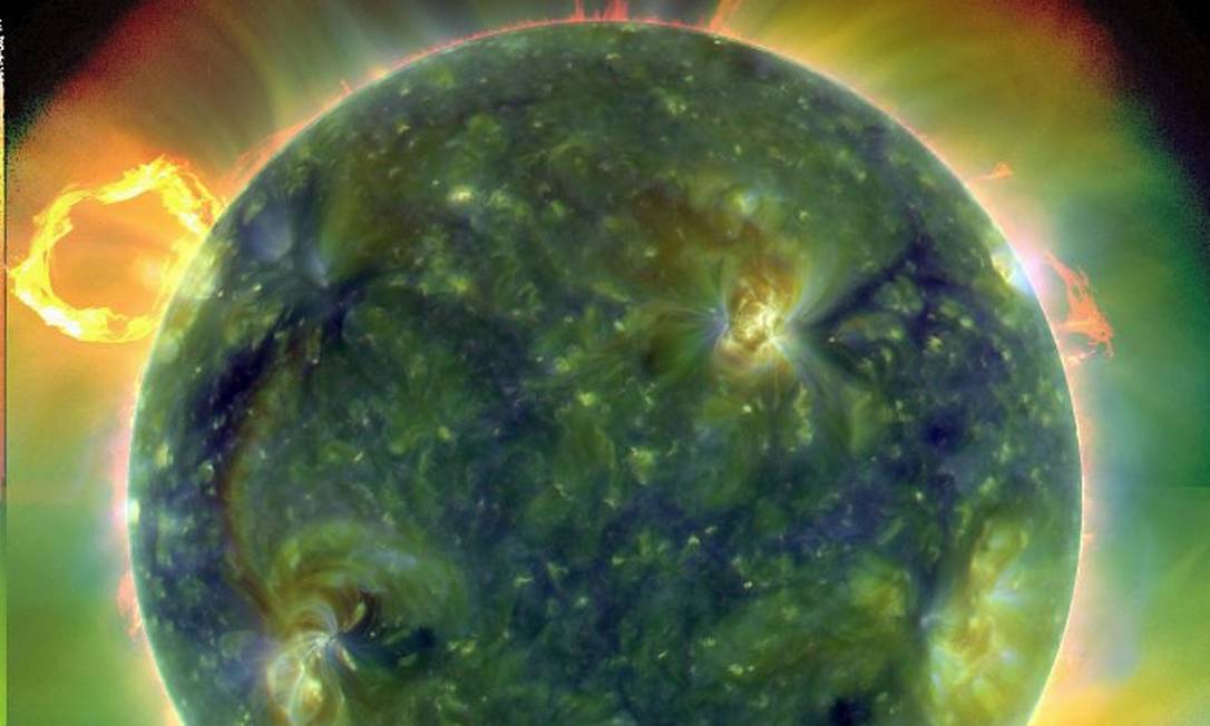 Nasa divulga imagem inédita do Sol - Jornal O Globo