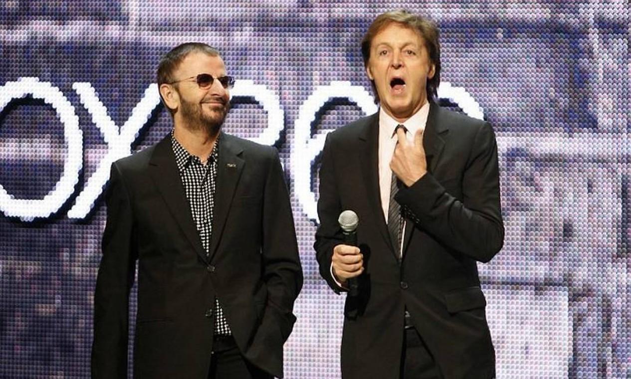 Paul McCartney volta a gravar com Ringo Starr - Jornal O Globo