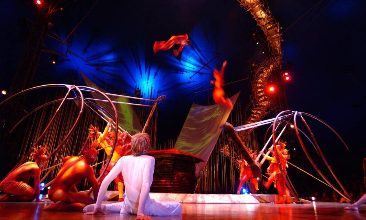 Cirque du Soleil chega mais uma vez ao Rio com ‘Varekai’ - Jornal O Globo