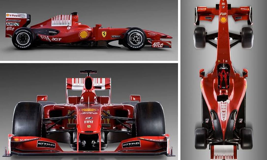 Ferrari apresenta o carro para a temporada 2009 - Jornal O Globo