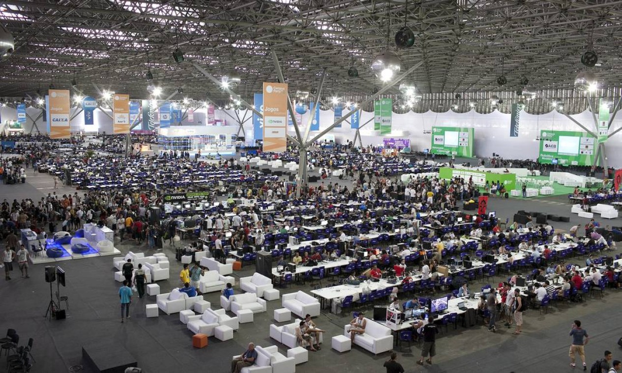 Veja fotos da 5ª edição da Campus Party - Jornal O Globo