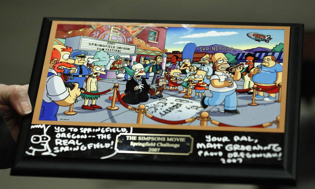 Criador dos Simpsons revela onde fica Springfield - Jornal O Globo