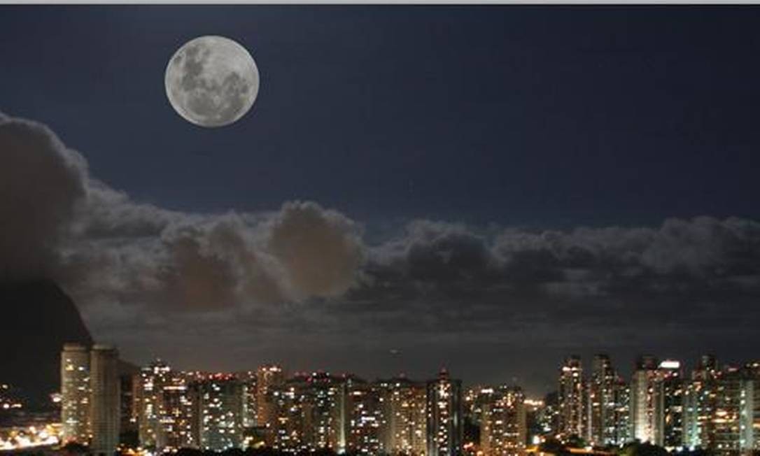Do Brasil a Portugal, registros da lua no dia em que ela brilhará mais ...