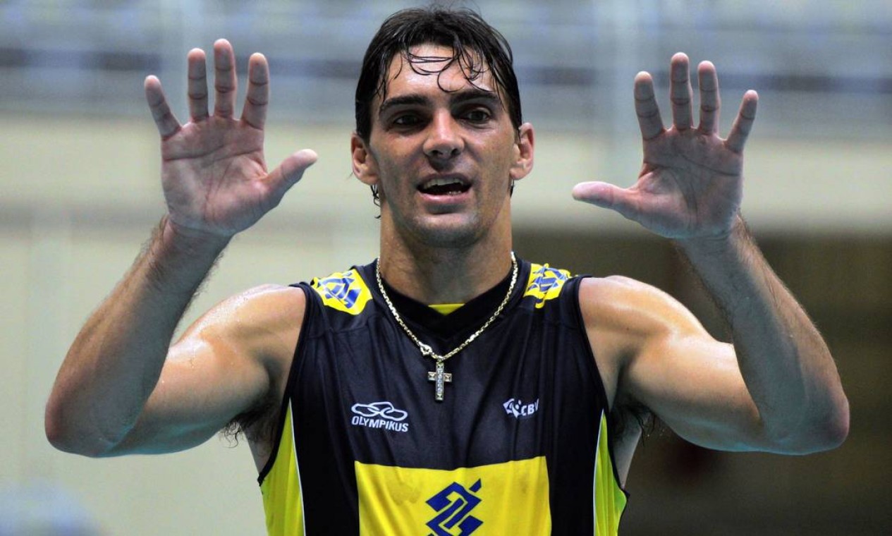 Giba pronto para voltar à seleção brasileira de vôlei - Jornal O Globo