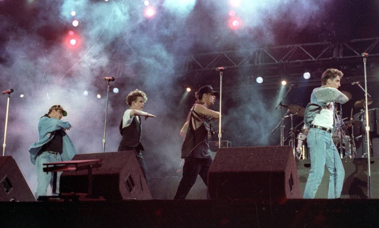 New Kids on the Block antes e depois - Jornal O Globo