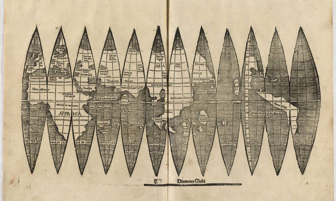 Mapa de 500 anos faz primeira menção ao nome “América” para o ...