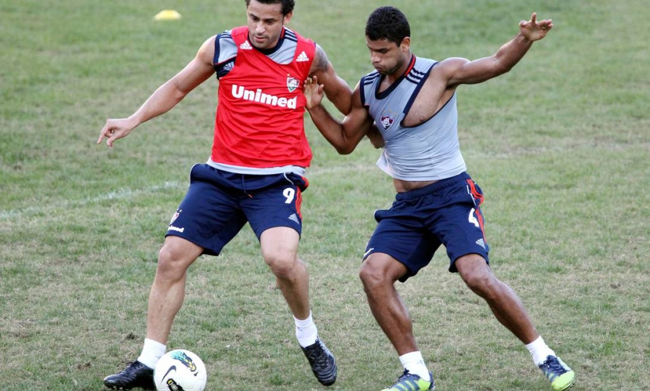 No Fluminense, Fred treina e deve jogar o Fla-Flu - Jornal O Globo