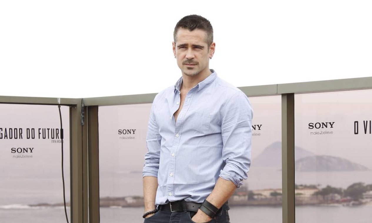 No Rio para divulgar 'O vingador do futuro', Colin Farrell evita ...