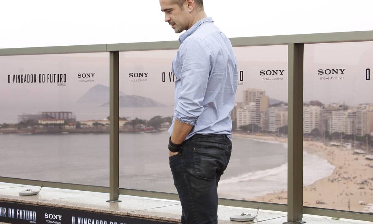 Colin Farrell visita o Rio para promover 'O vingador do futuro ...